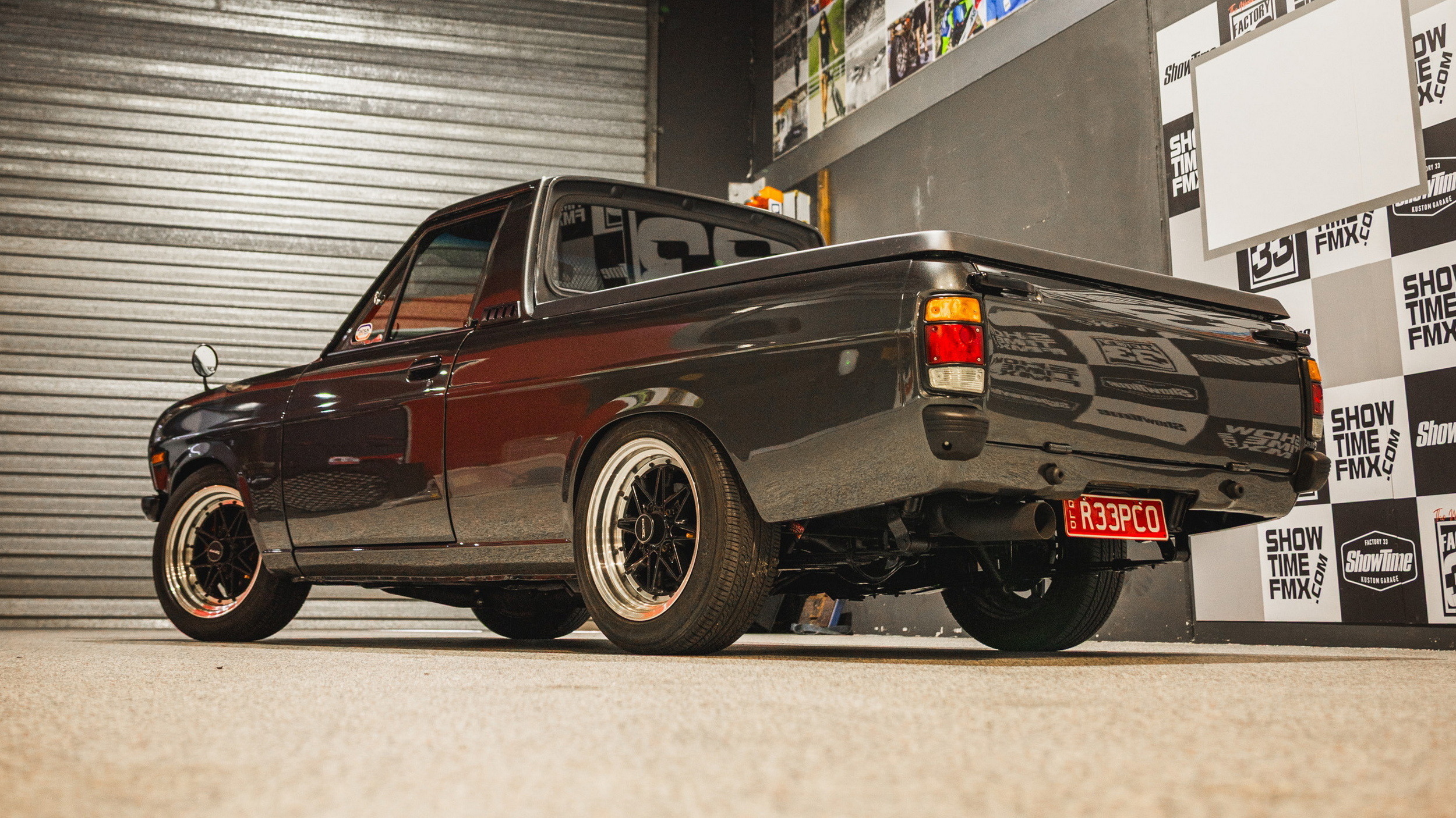 This Scruffy Little Datsun 1200 Pickup Hides A Turbocharged Nissan ...