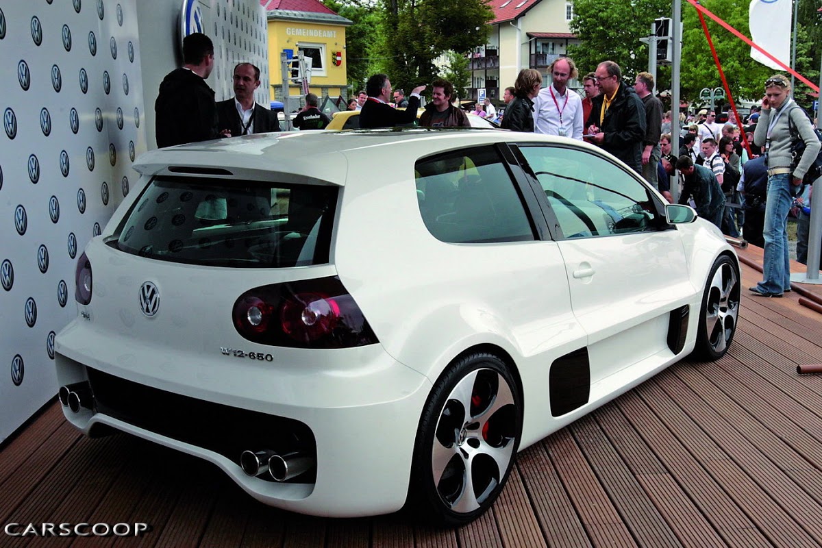 Update: VW Golf GTI W12 Presentation Pictures & Video | Carscoops