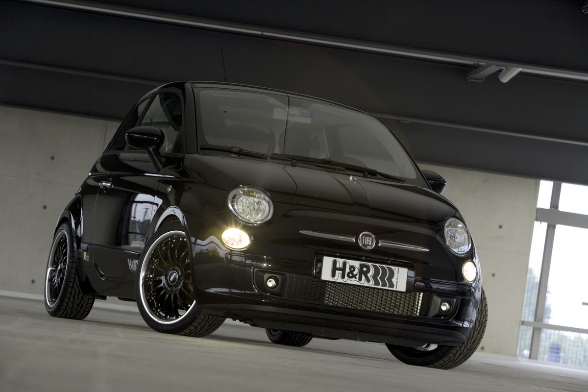 New Fiat 500 Tuned By H&R | Carscoops