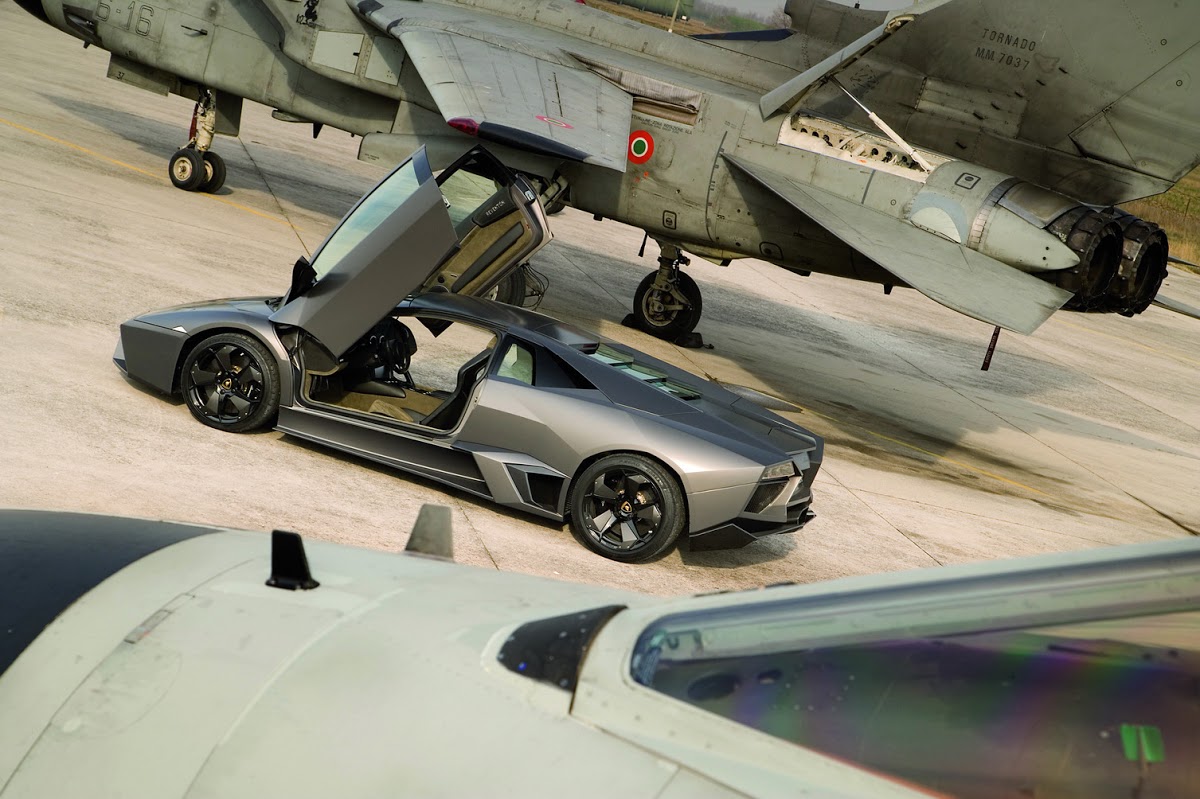 Lamborghini Reventon Vs Fighter Jet