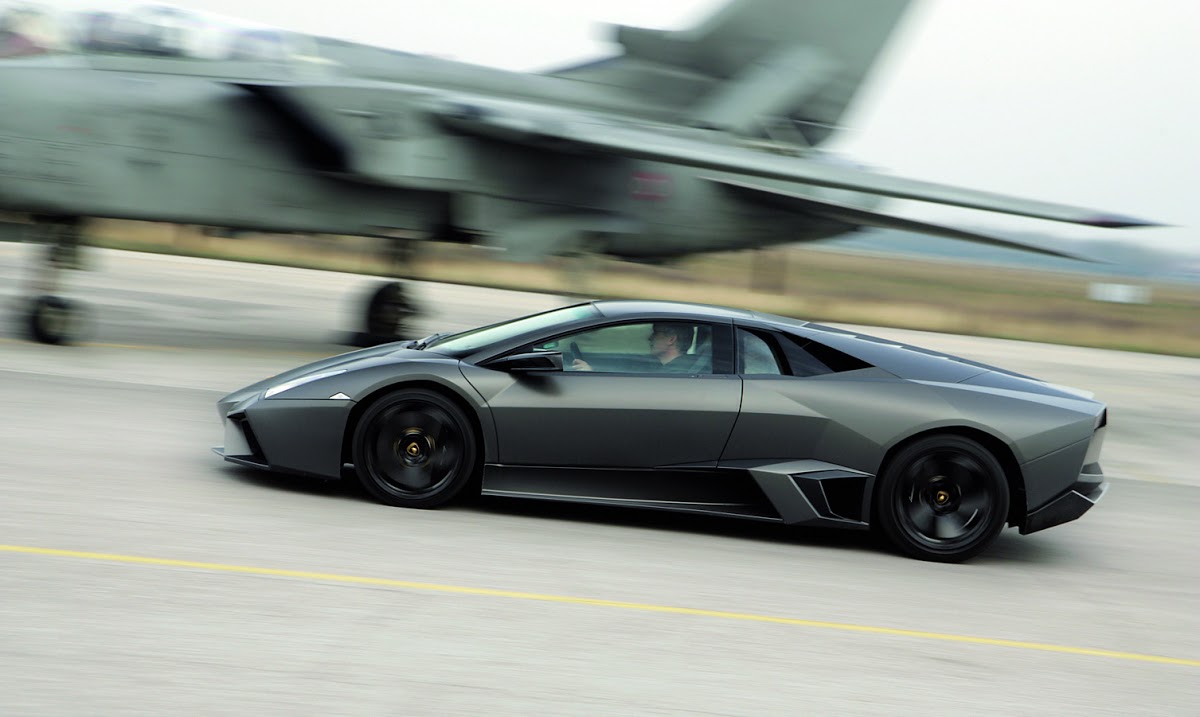 Lamborghini Reventon Vs Fighter Jet