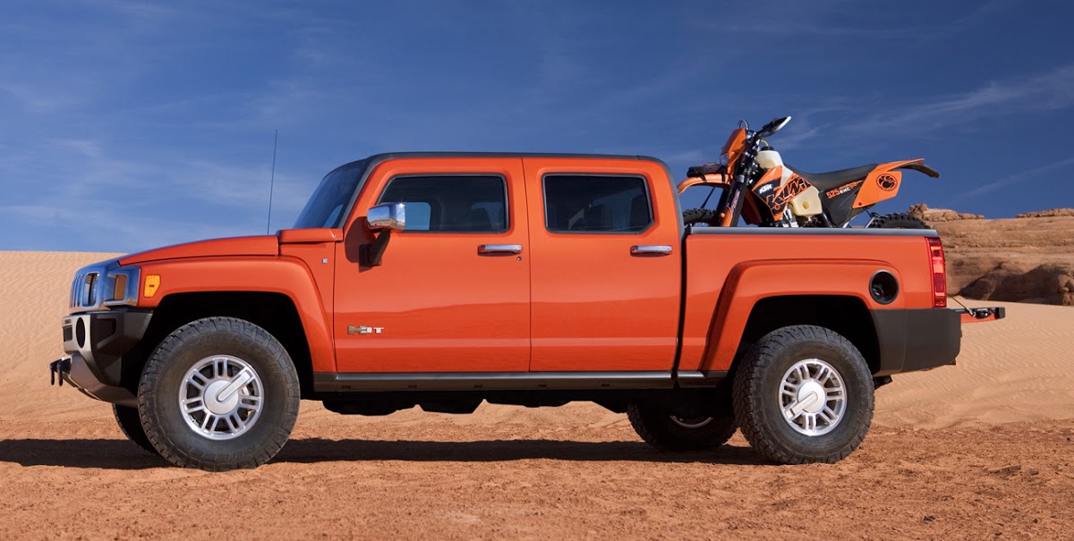 2009 Hummer H3T Pick-Up: Official High-Res Images | Carscoops