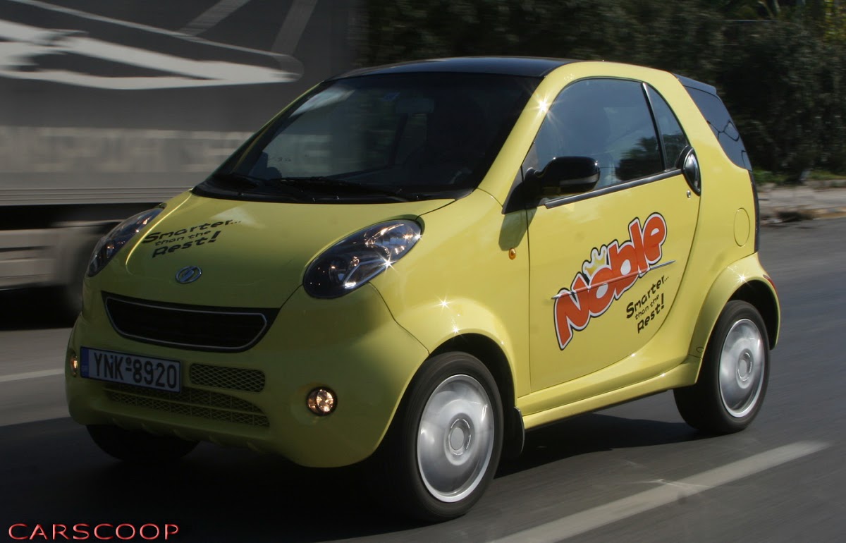 Shuanghuan Noble: Chinese Smart Fortwo’s Motto is “Smarter Than The ...