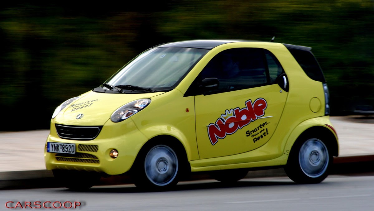 Shuanghuan Noble: Chinese Smart Fortwo’s Motto is “Smarter Than The ...