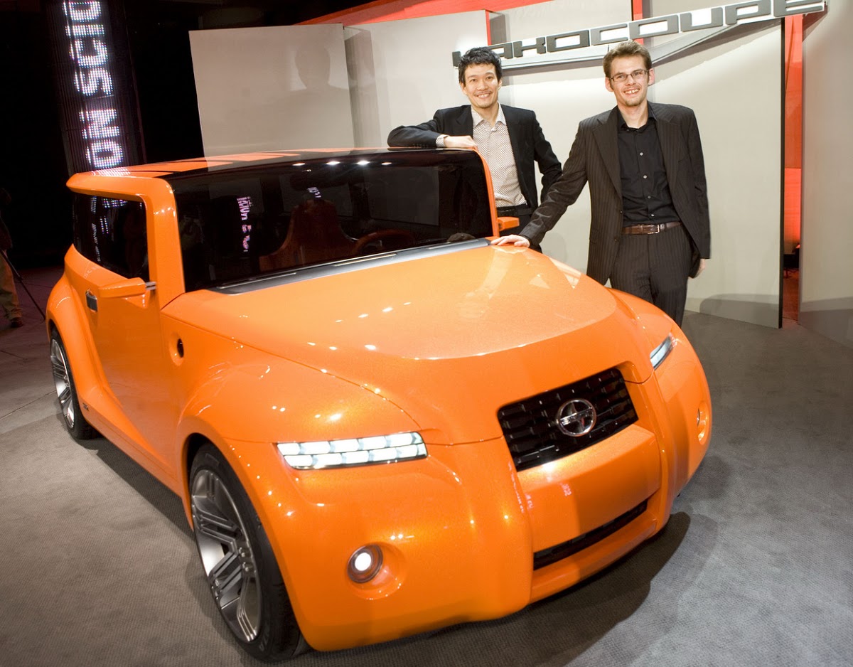 Orange Scion Hako Coupe