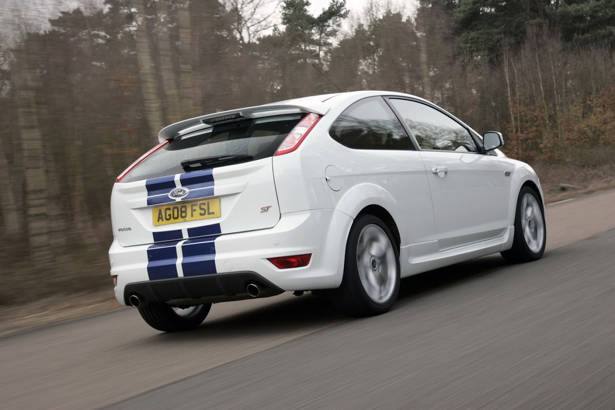 Ford Focus St White 2010