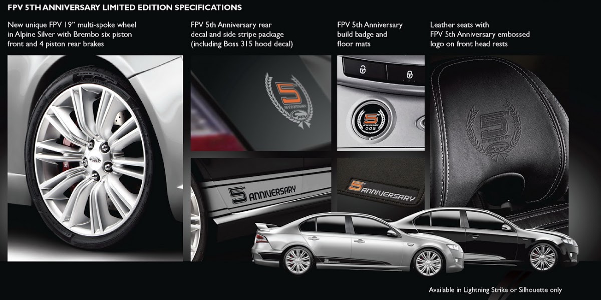 Ford Celebrates FPV’s 5th Anniversary with Special Edition Model ...