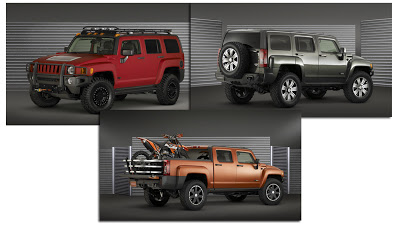 Hummer to Present Three H3 Concepts at SEMA | Carscoops