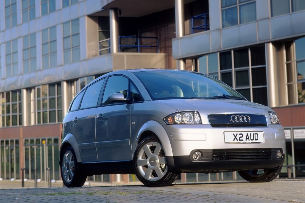 Audi A2 Revived As A One-Off Electromod For Its 25th Birthday | Carscoops