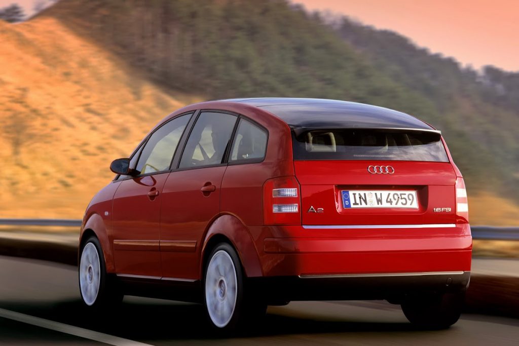 Audi A2 Revived As A One-Off Electromod For Its 25th Birthday | Carscoops