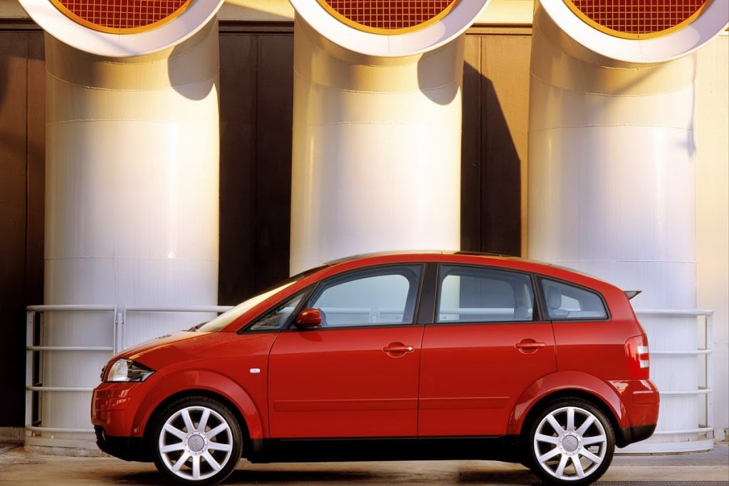 Audi A2 Revived As A One-Off Electromod For Its 25th Birthday | Carscoops