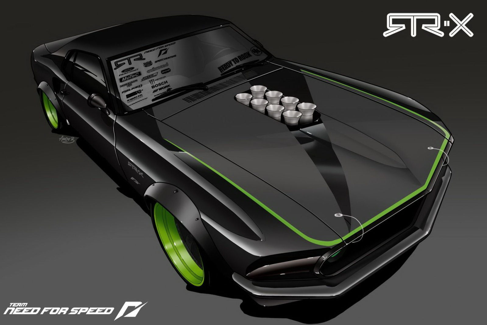 Vaughn Gittin Jr.’s 1969 Mustang RTR-X to debut at SEMA Show | Carscoops