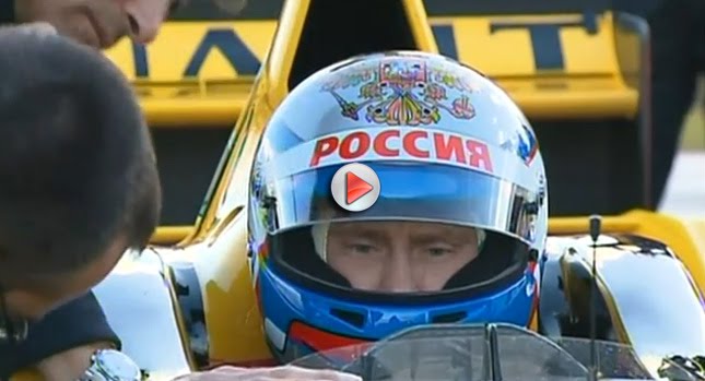 VIDEO: Vladimir Putin Drives a Renault Formula 1 Car | Carscoops