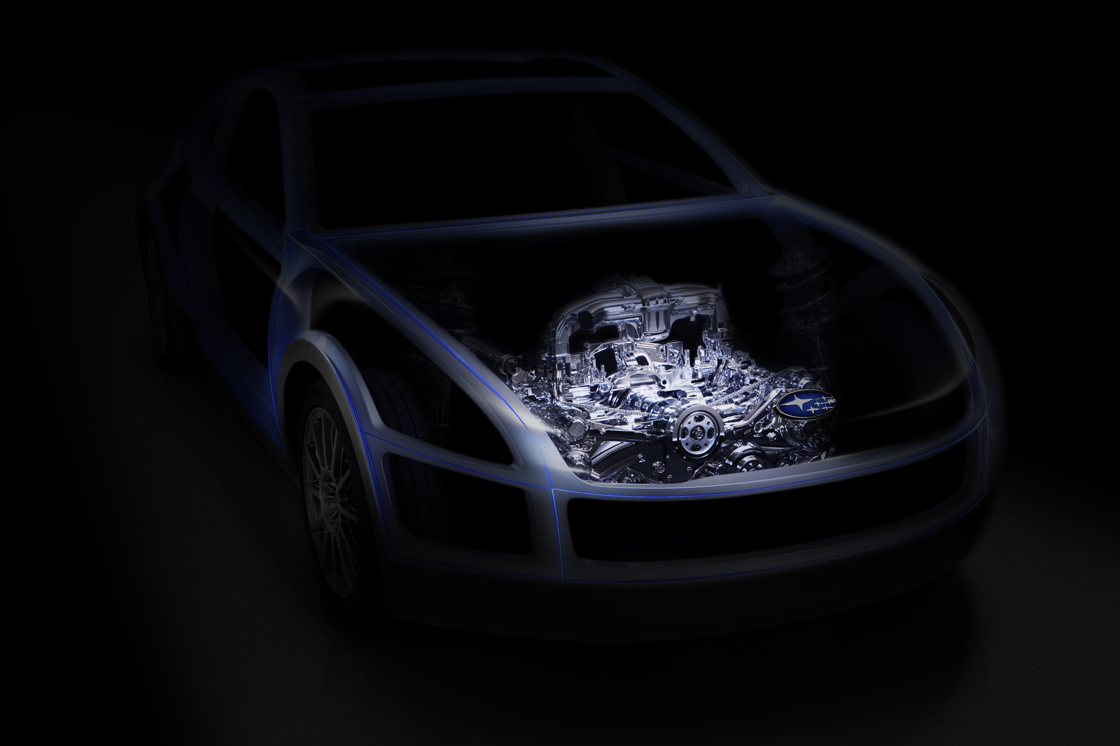 First Official Photos of Subaru's Rear-Wheel Drive Coupe Concept ...