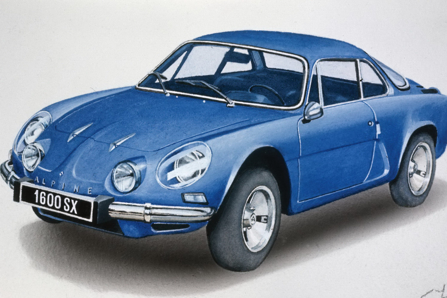 Design Study for a Modern Day Renault Alpine Sports Coupe | Carscoops