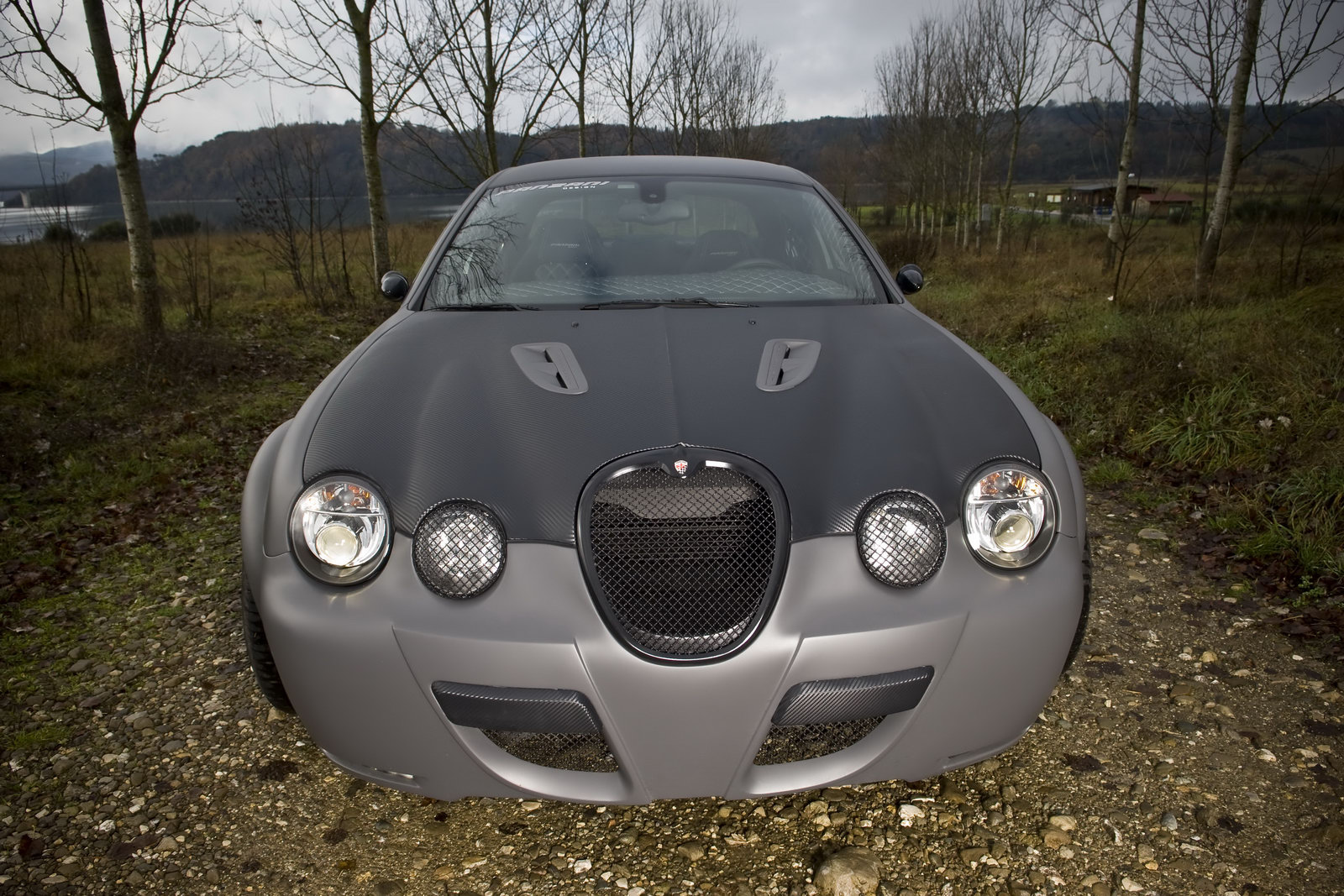 Panzani Design’s Vintage GT is a Scary Looking Jaguar S-Type R | Carscoops