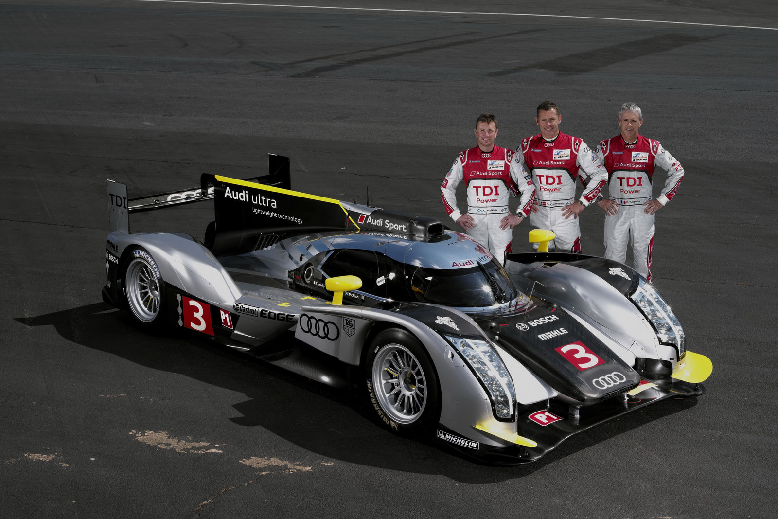 New Audi R18 TDI Le Mans Competitor with smaller 3.7-liter V6 Diesel to ...