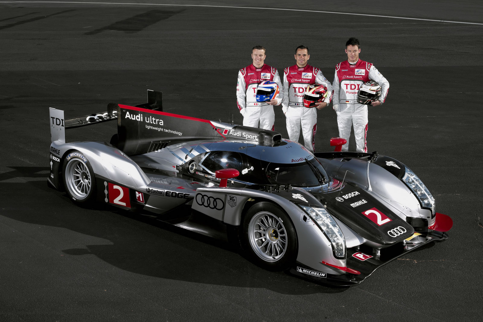 New Audi R18 TDI Le Mans Competitor with smaller 3.7-liter V6 Diesel to ...