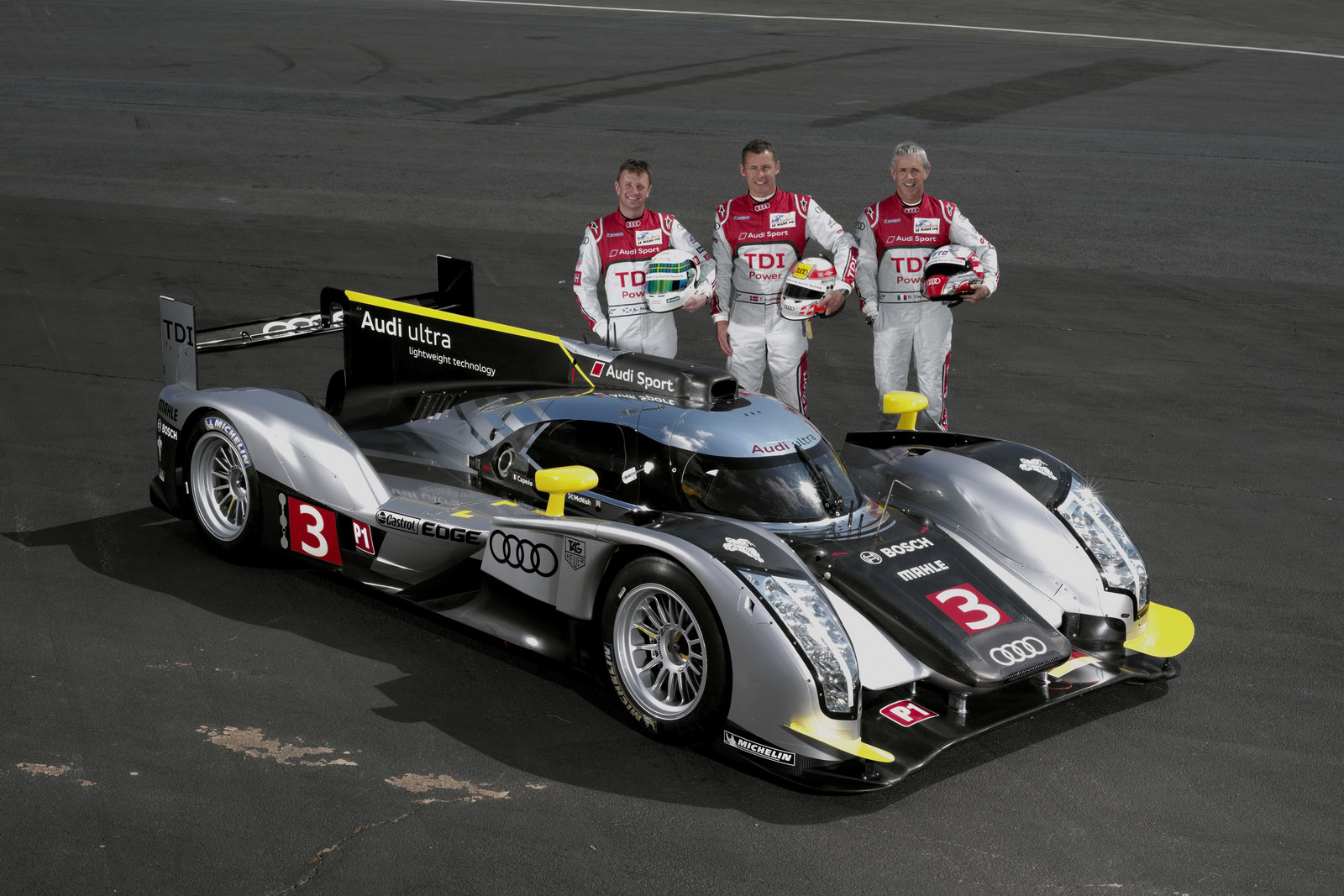 New Audi R18 TDI Le Mans Competitor with smaller 3.7-liter V6 Diesel to ...
