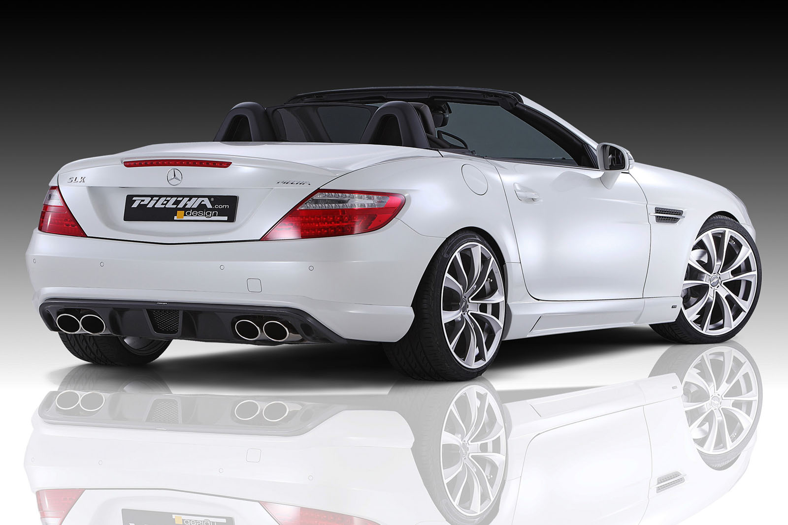 Piecha Design Gives the new 2012 Mercedes SLK its First Tune | Carscoops