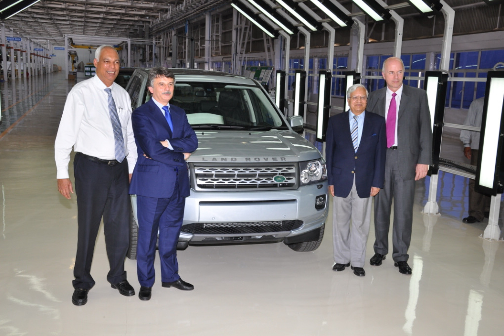 Jaguar-Land Rover Opens Assembly Plant in India, Rolls Out its First ...