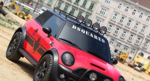 Rough & Tough MINI DSQUARED² Glides Down the Catwalk in Vienna | Carscoops