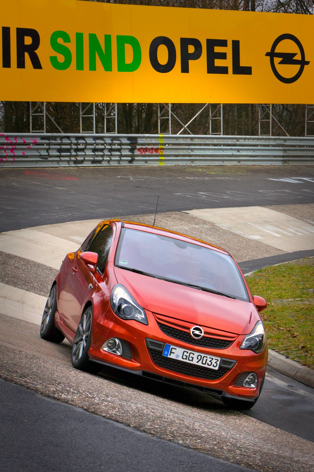 Opel Corsa OPC Nurburgring Edition Photographed at its Natural Habitat ...