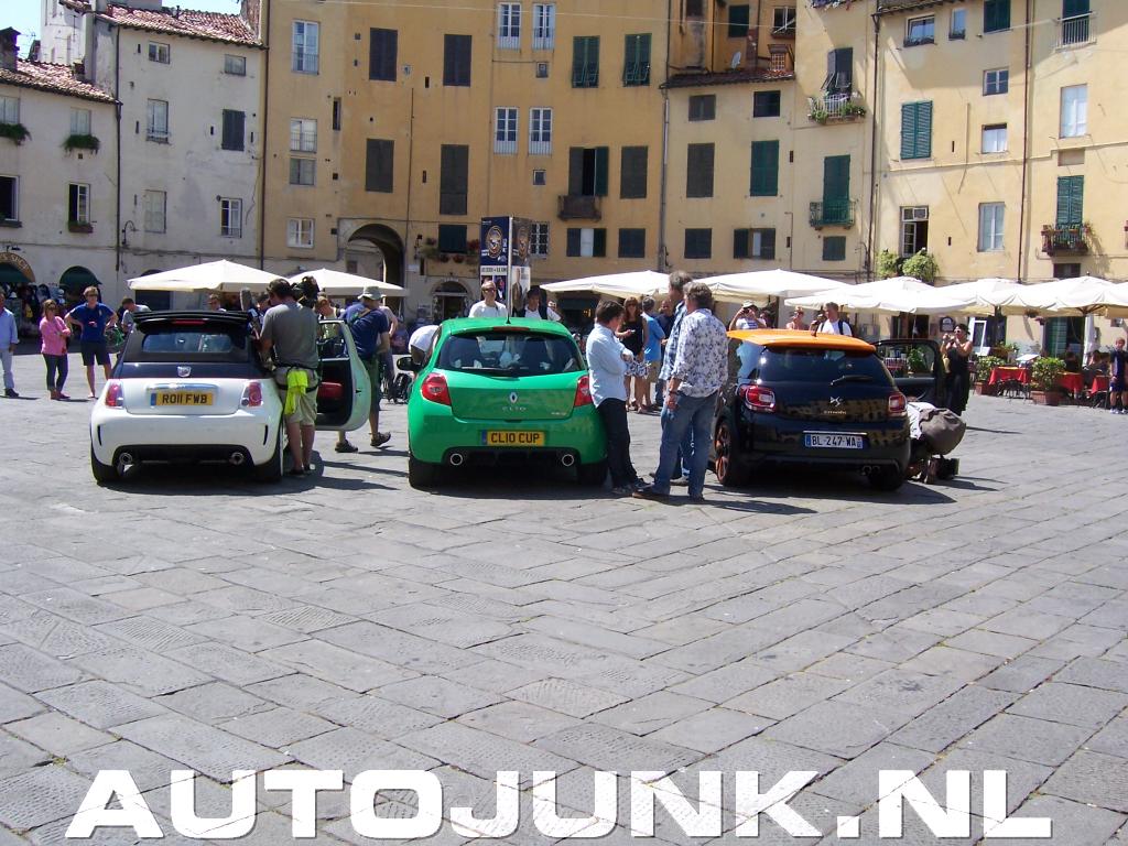 Top Gear Spotted in Italy with Three Hot Hatches | Carscoops