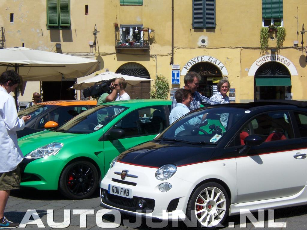 Top Gear Spotted in Italy with Three Hot Hatches | Carscoops