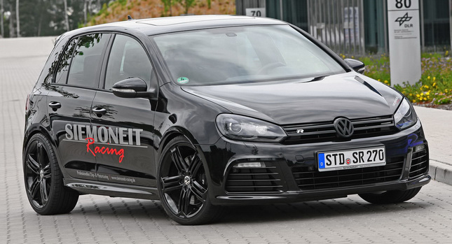 Siemoneit Racing’s VW Golf R Black Pearl with up to 530HP | Carscoops