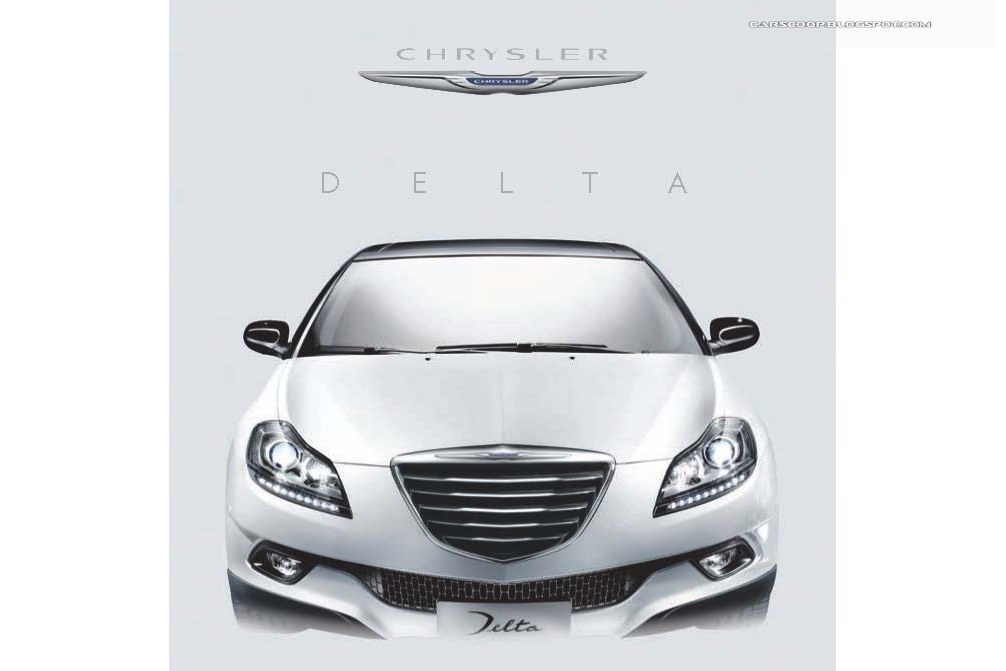 Meet the New Chrysler Delta…but it's not for U.S., it's for the U.K ...