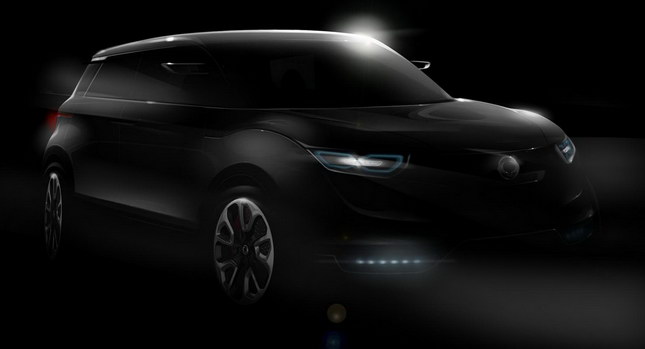 New SsangYong Concept XIV-1 Small CUV to Break Cover in Frankfurt ...