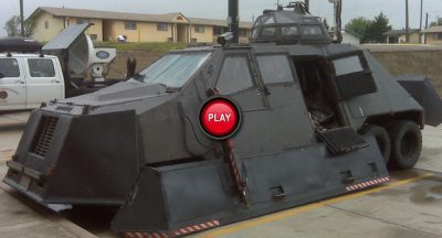 Video: The TIV-2 is a 14,000-Pound Armored Dodge Ram Storm Chaser | Carscoops