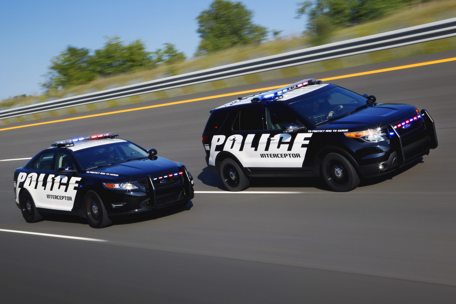 Ford Police Interceptors Reporting For Duty in Michigan | Carscoops