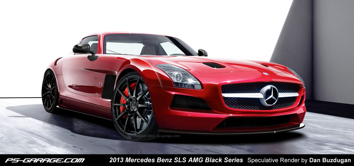 Mercedes Benz Sls Amg Black Series Red