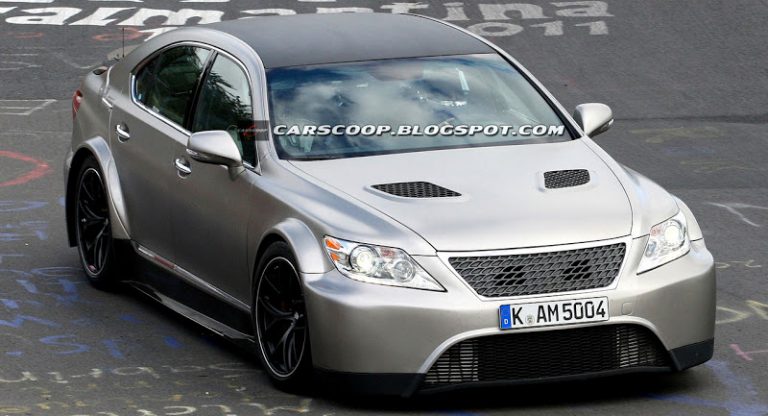 Fresh Spy Shots of Lexus LS TMG Edition and New Spec Sheet that Says it ...