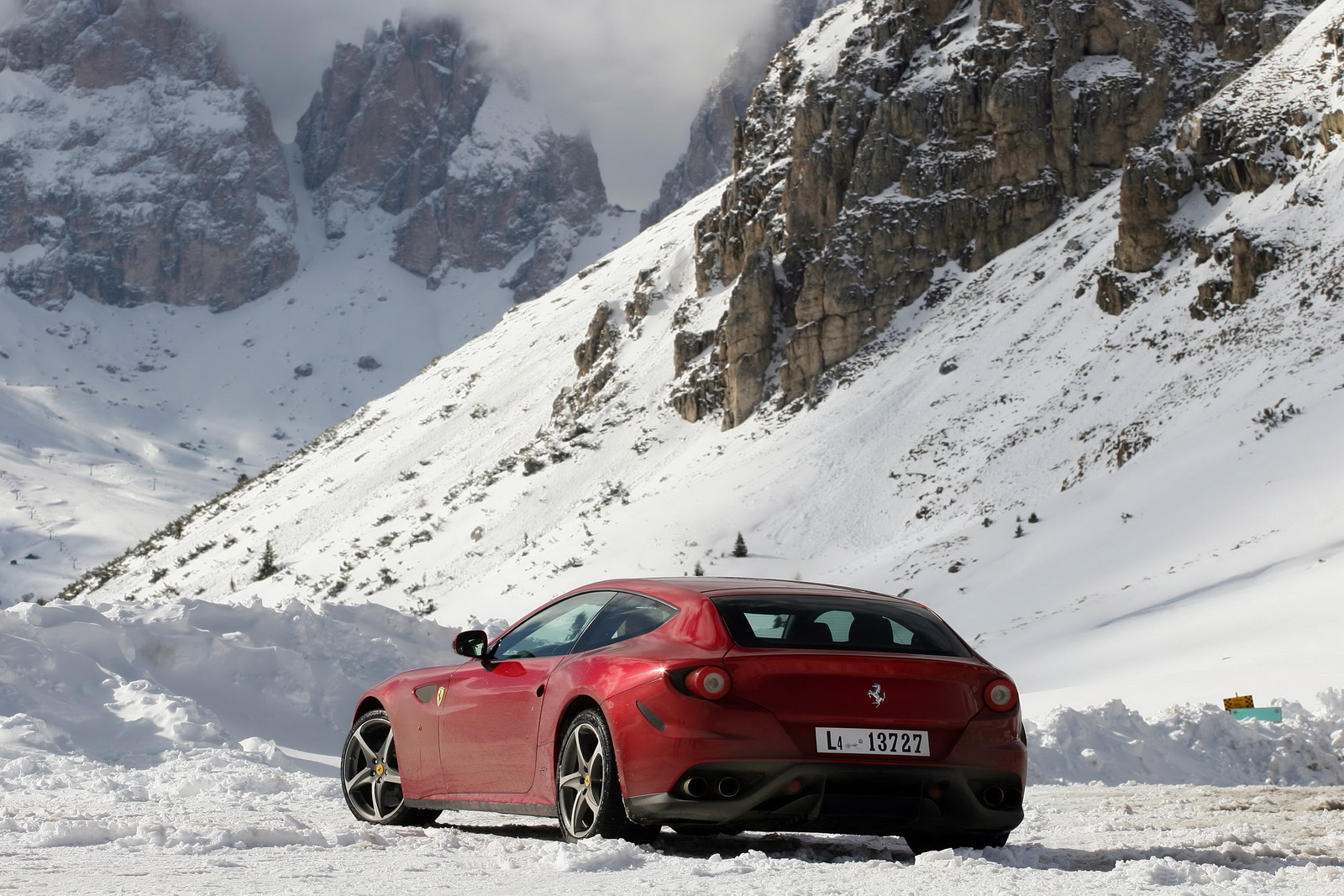 Ice, Ice Baby: Ferrari Offers Winter Driving Course in Aspen for the ...