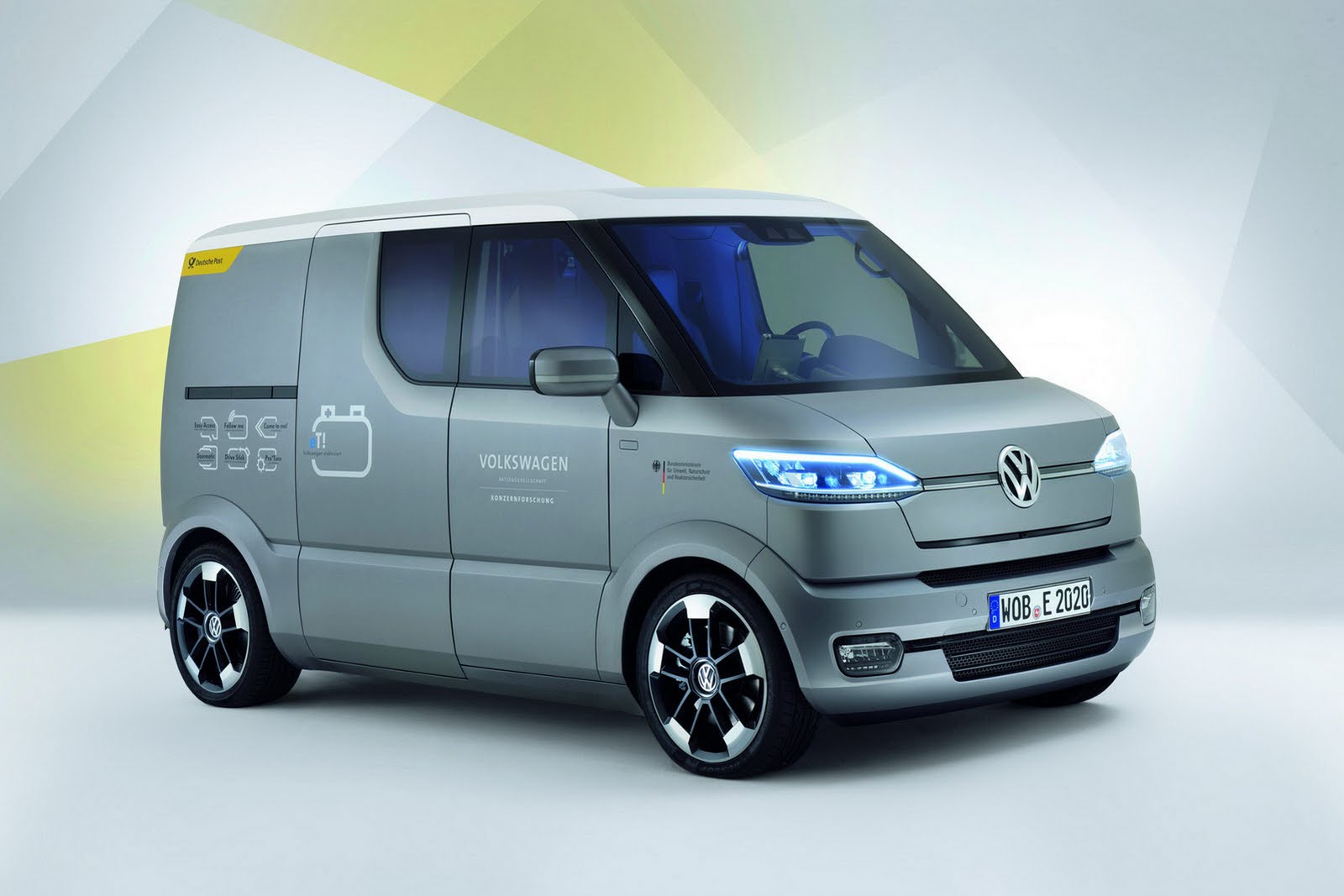 Volkswagen Looks Into the Transporter's Future with New eT! Concept Van ...
