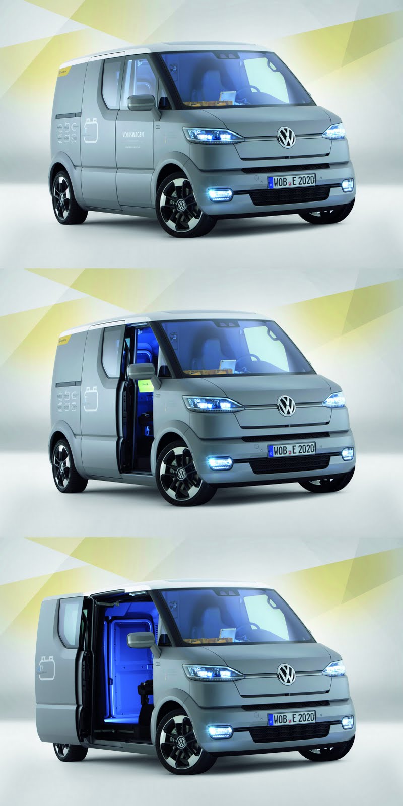 Volkswagen Looks Into the Transporter's Future with New eT! Concept Van ...