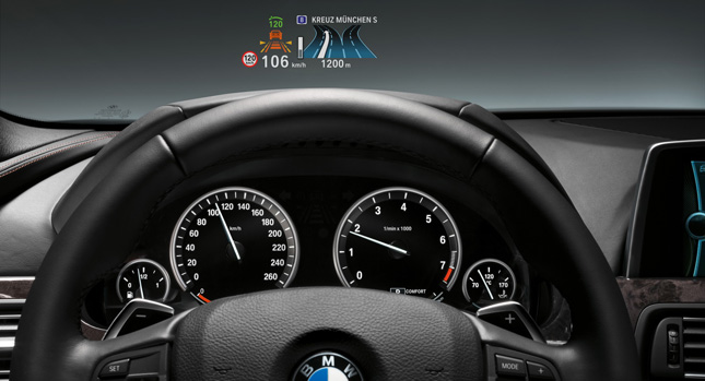 BMW's Colorful Head-Up Display Technology | Carscoops