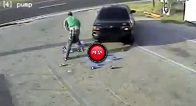 Gas Station Robber Fails With His Pants Down Carscoops