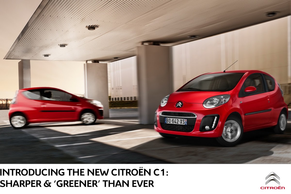 Citroën Unveils 2012 C1 Mini with Refreshed Styling and Improved Fuel ...