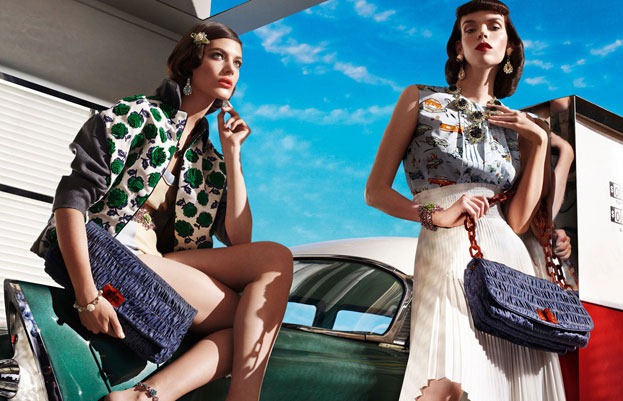 Prada Burns Some Rubber with 1950s Cadillac and Hot Rod-Inspired ...