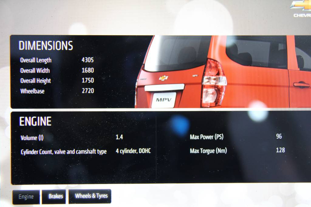 Chevrolet Debuts Sail Hatchback and MPV Concept at New Delhi Auto Expo ...