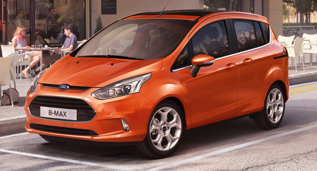 All-New Ford B-MAX: First Official Photo of Small MPV Released Ahead of ...