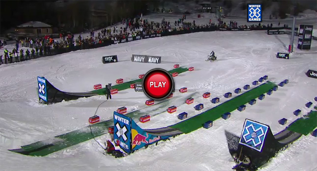 X Games Snowmobile