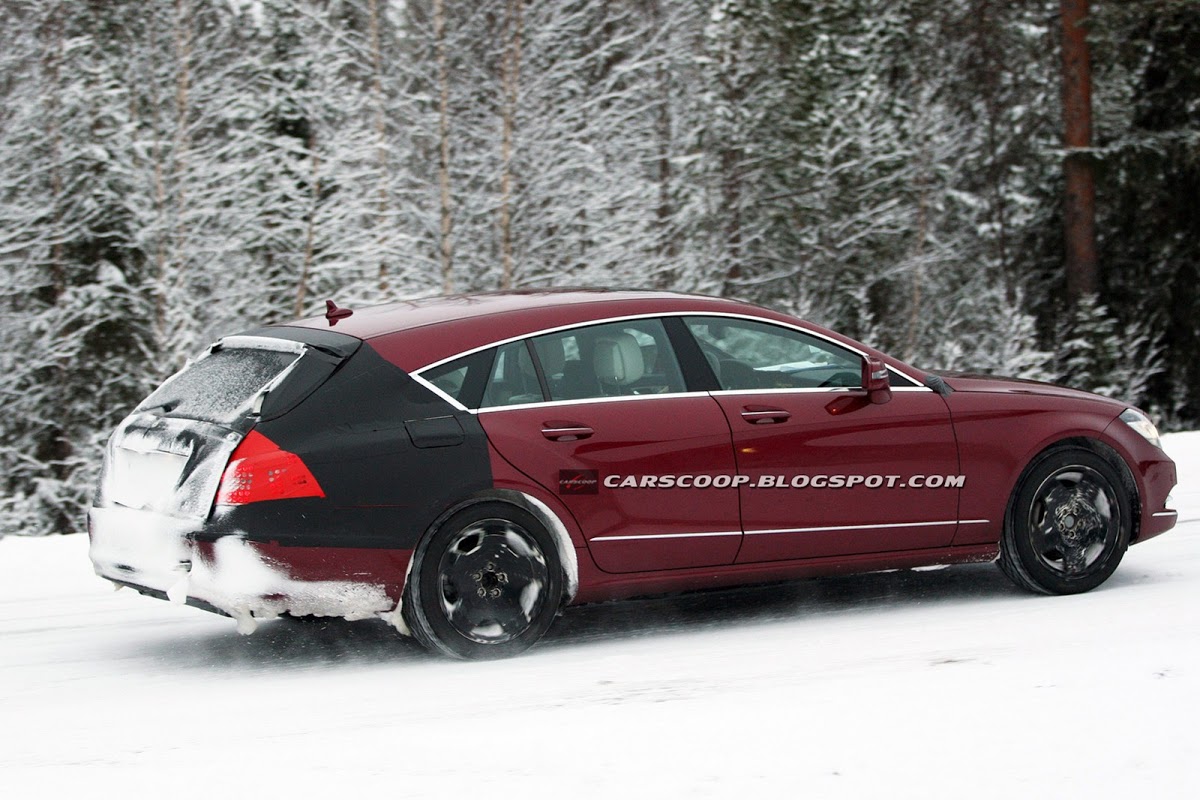 Spy Shots: 2013 Mercedes-Benz CLS Shooting Break Shows up in a New ...