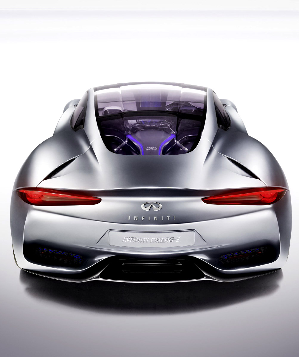 Infiniti's Sexy-Looking Emerg-E Supercar Breaks Cover, See the First ...