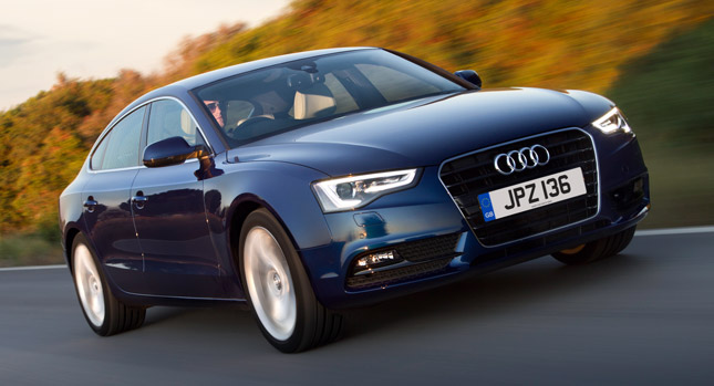 Audi A5 Navy Blue