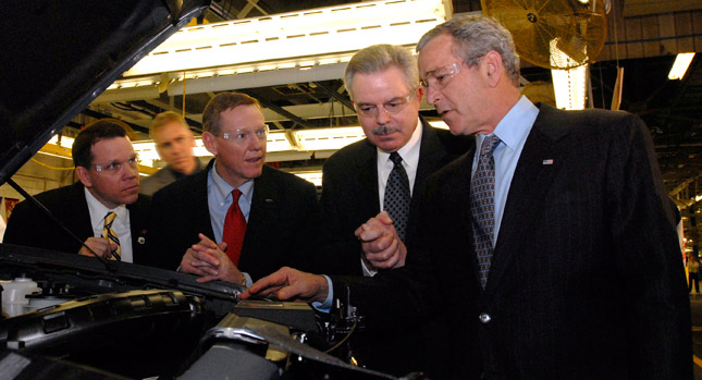 George W. Bush Says he Would Bail Out U.S. Carmakers Again if he had to ...
